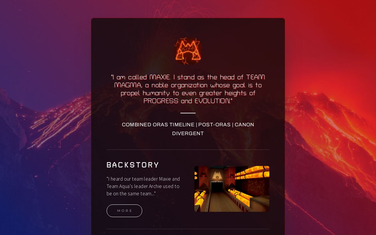 The Great Maxie's Carrd